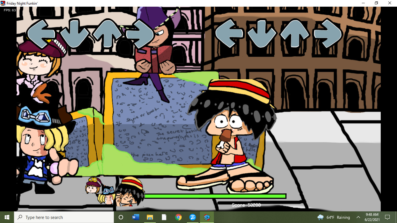 One Piece Funkin': A One Piece FNF Game Mod for Friday Night Funkin ...