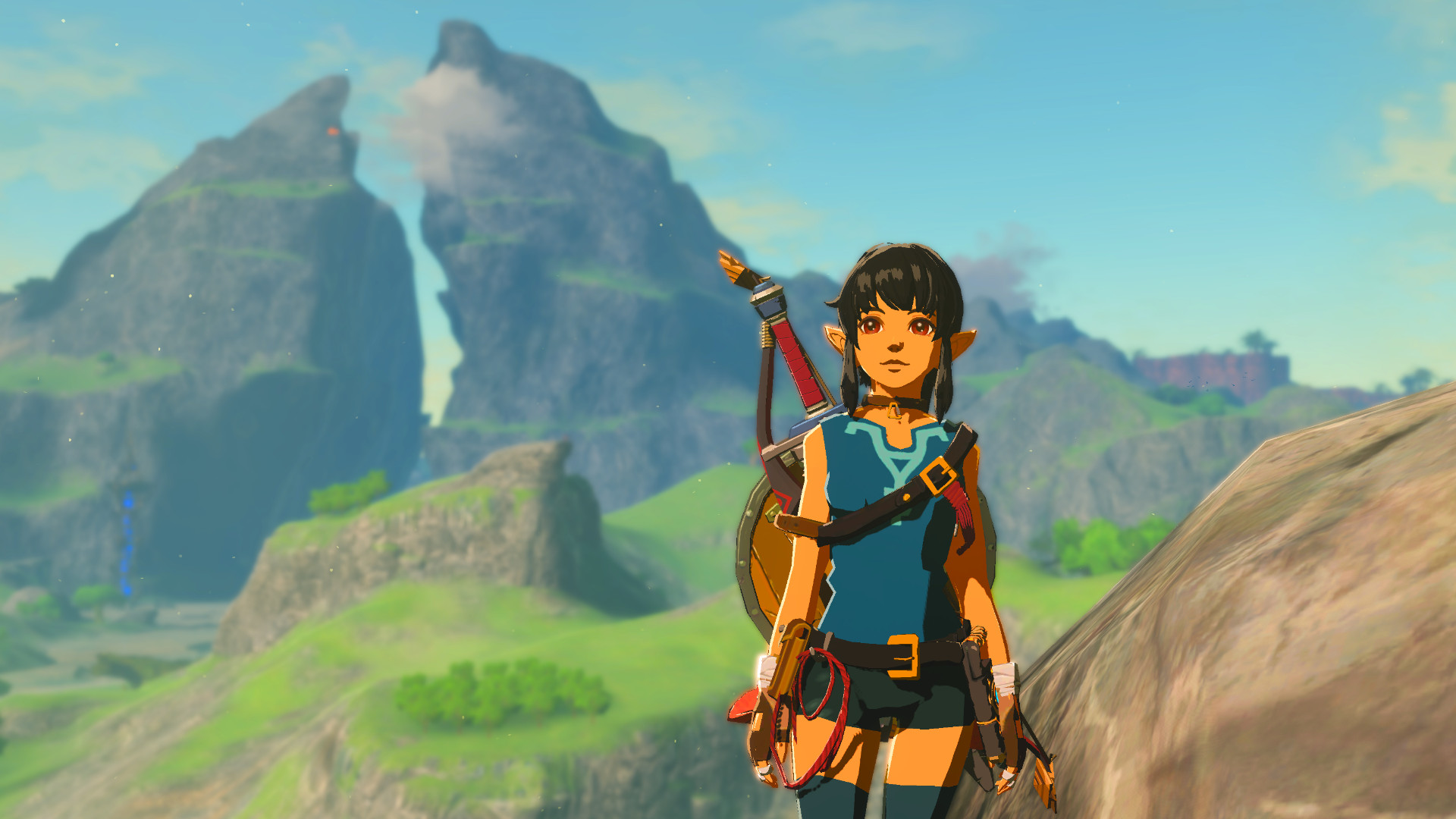 Gerudo Tan on Linkle's Default Outfits Mod for The Legend of Zelda ...