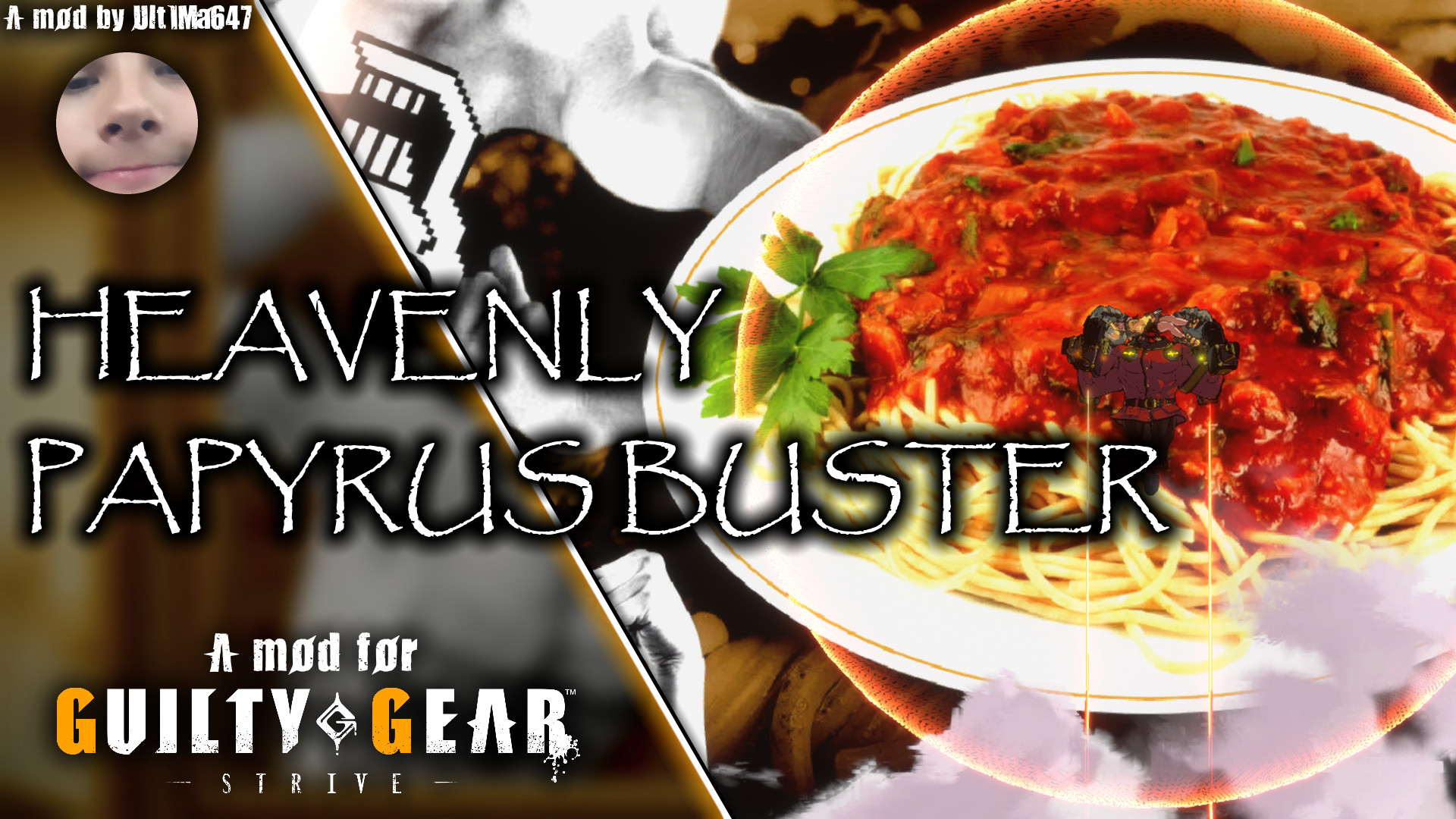 HEAVENLY PAPYRUS BUSTER Mod for GUILTY GEAR -STRIVE- | GGST Mods