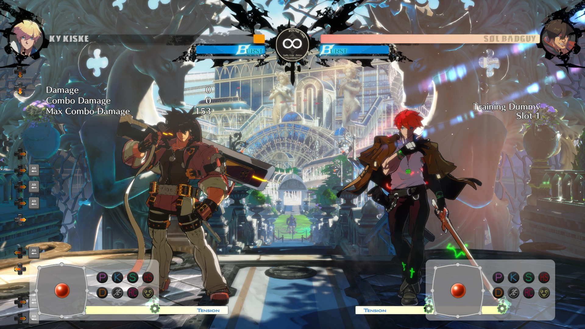 Custom green/red Ky with particles [GUILTY GEAR -STRIVE-] [Mods]