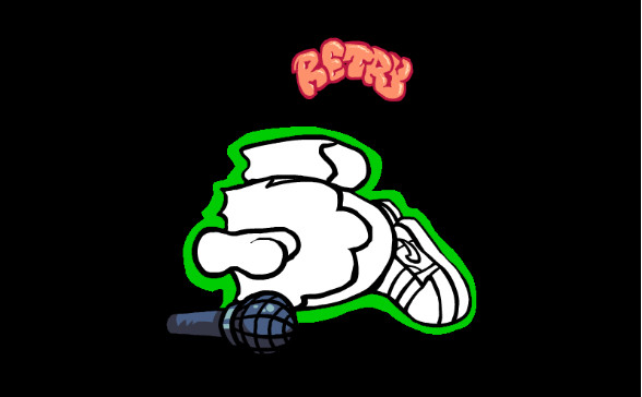 Yellow sussy bf (yellow crewmate over bf) Mod for Friday Night Funkin ...