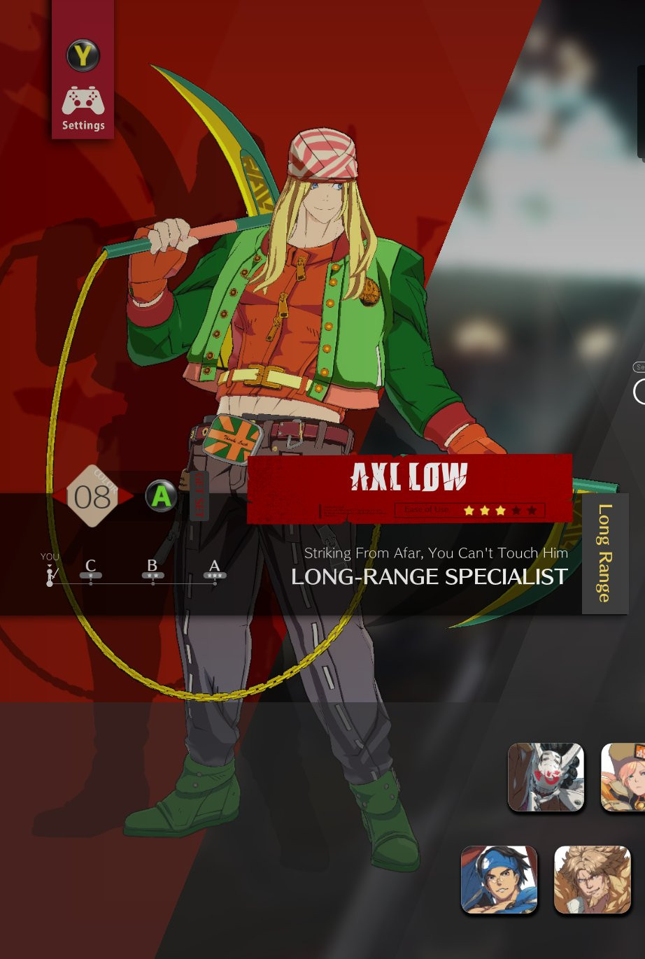 Minmin Axl Low [GUILTY GEAR -STRIVE-] [Mods]