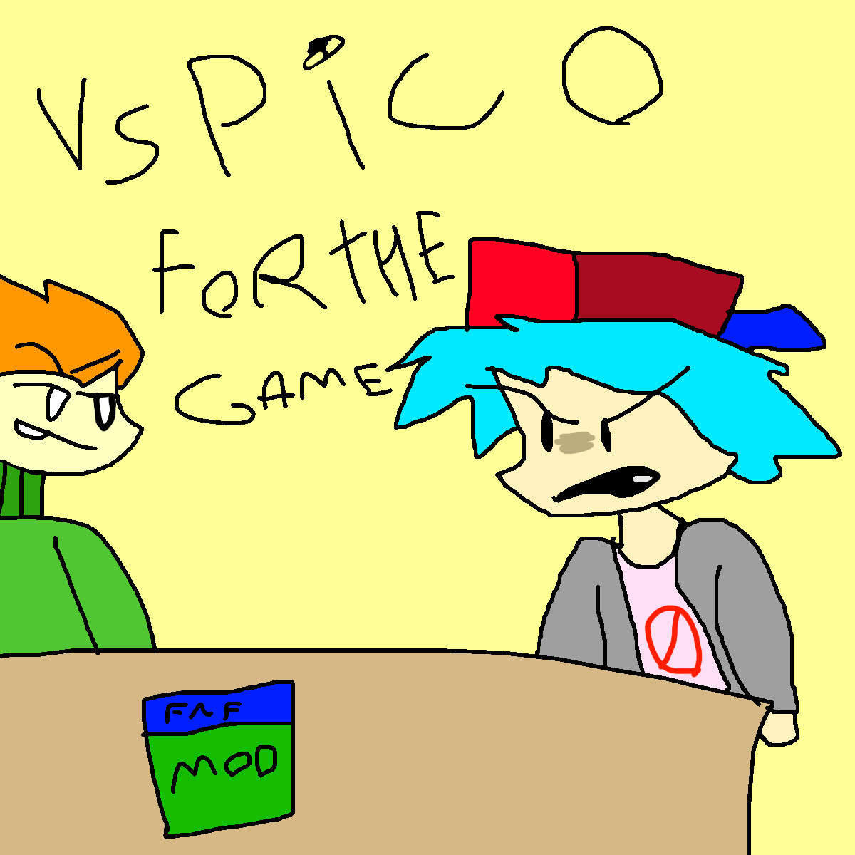 Vs Pico For The Game Full Week! Mod for Friday Night Funkin' | FNF Mods