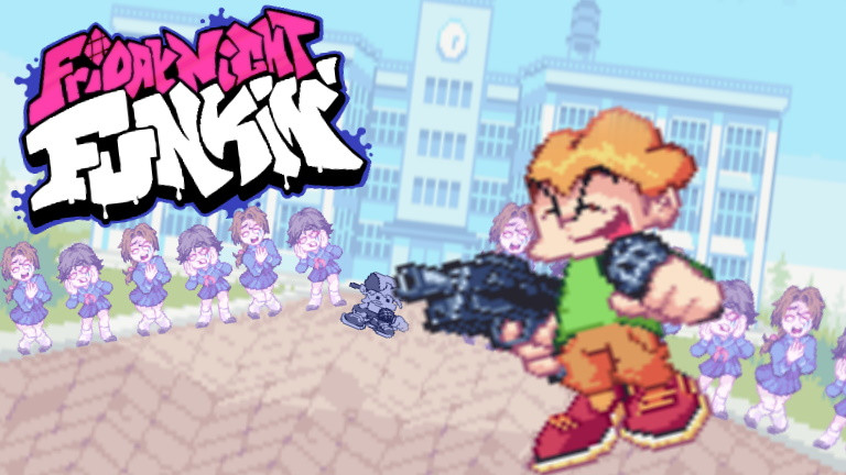 Pixel Pico for fnf multiplayer Mod for Friday Night Funkin' | FNF Mods