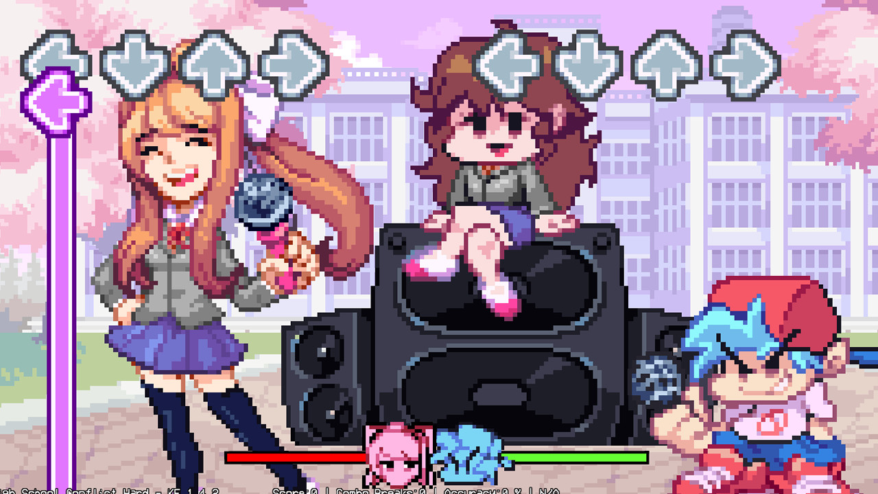 GF with School Outfit Over GF!! [CARROT UPDATE] Mod for Friday Night ...