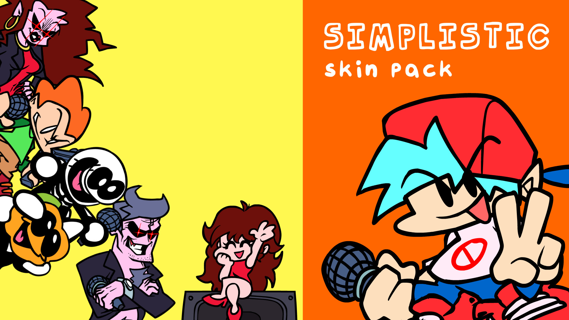 FNF Simplistic Edition [Friday Night Funkin'] [Mods]