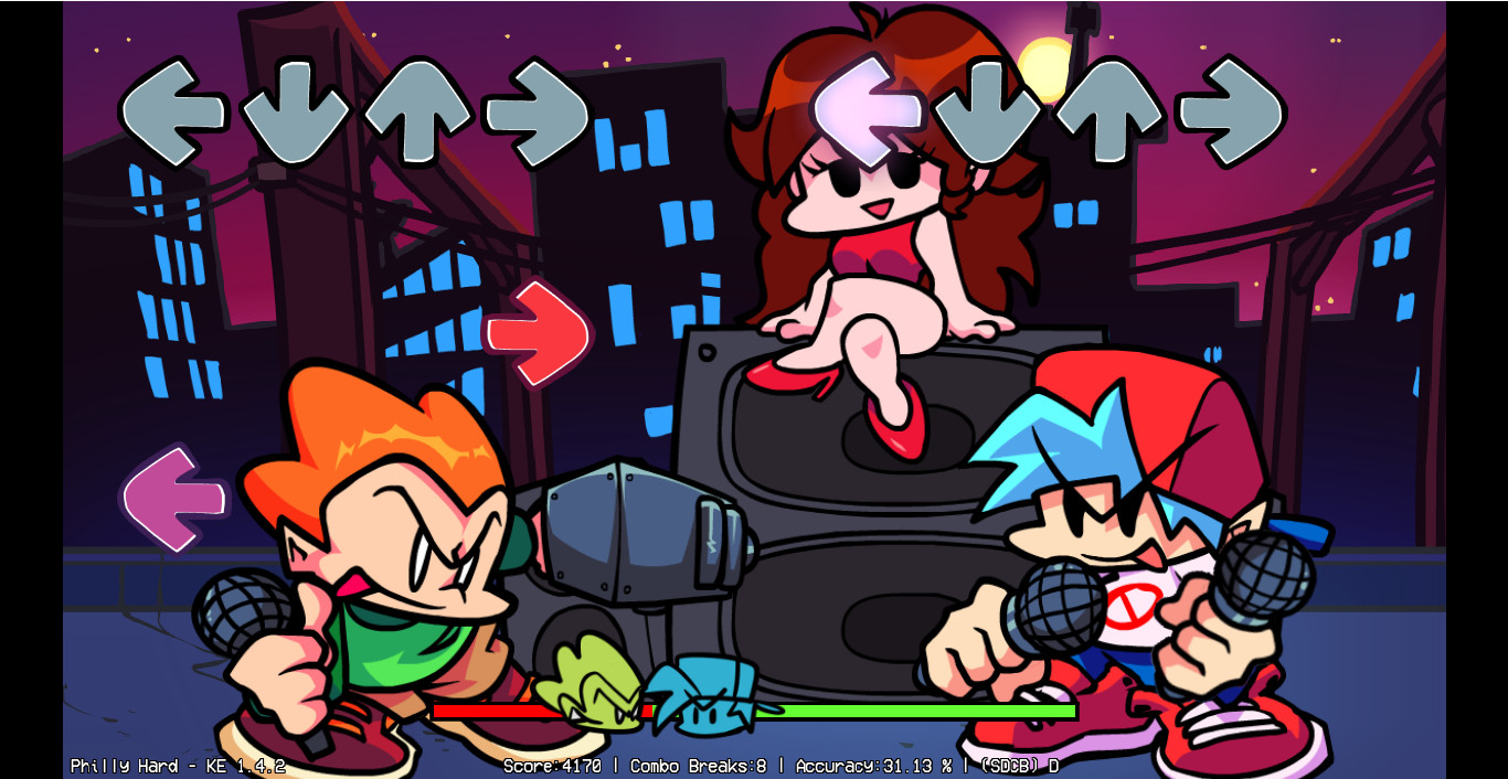 Two Mics BF Mod for Friday Night Funkin' | FNF Mods