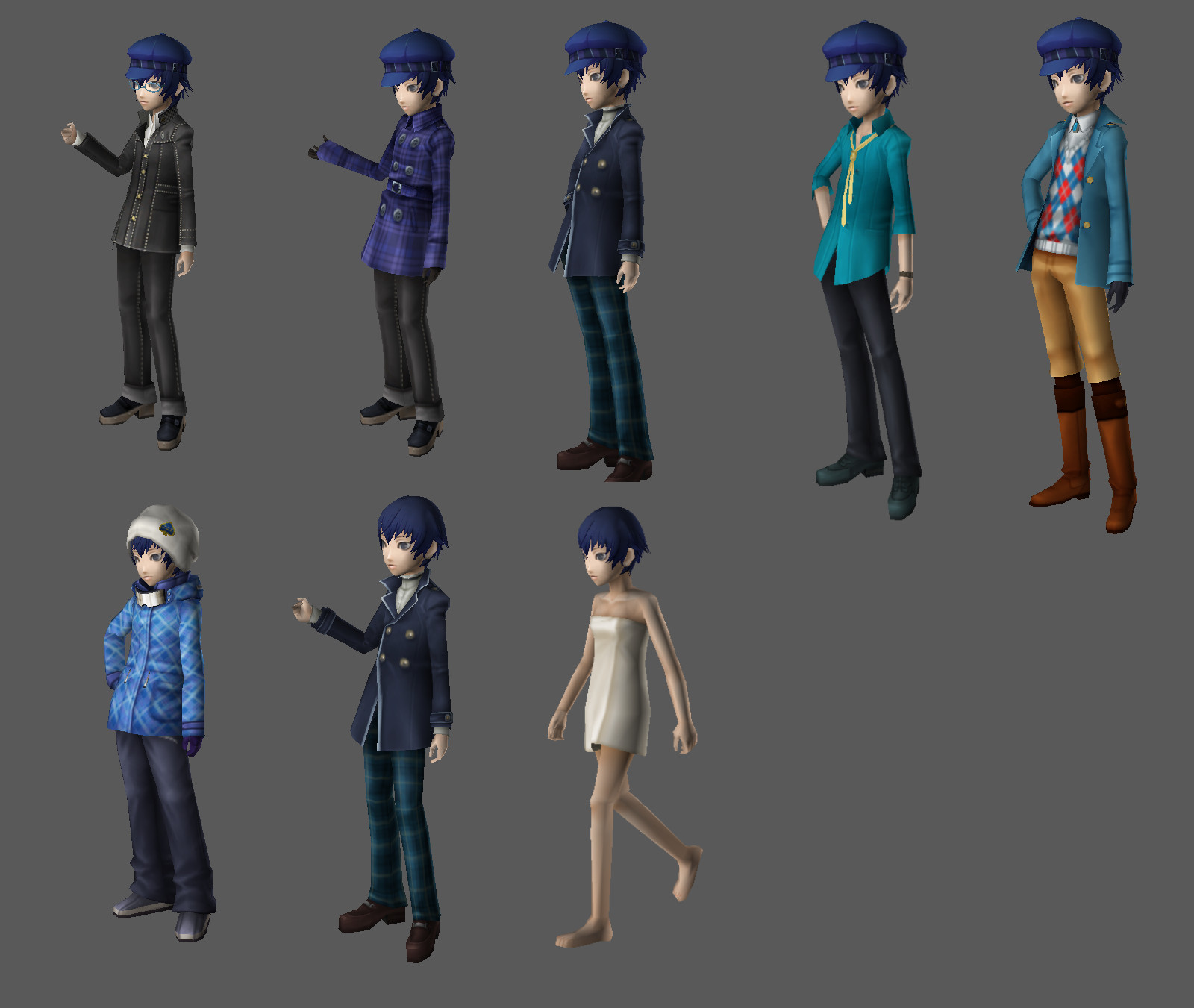 Less flat Characters Mod for Persona 4 Golden PC (32 Bit) | P4G PC 32 Mods