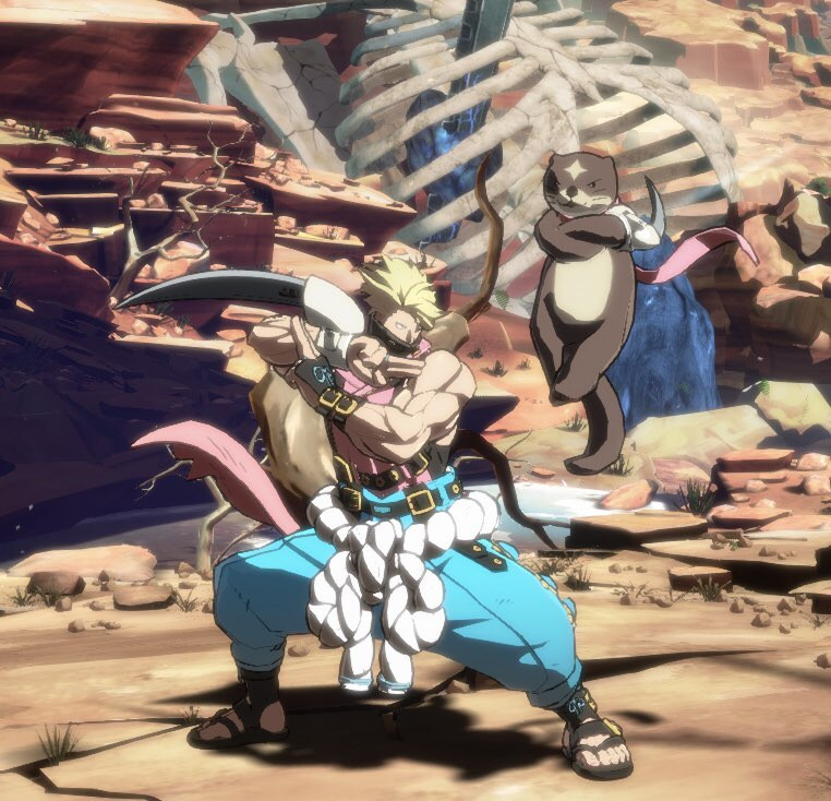 Trans Rights Chipp Zanuff Mod for GUILTY GEAR -STRIVE- | GGST Mods