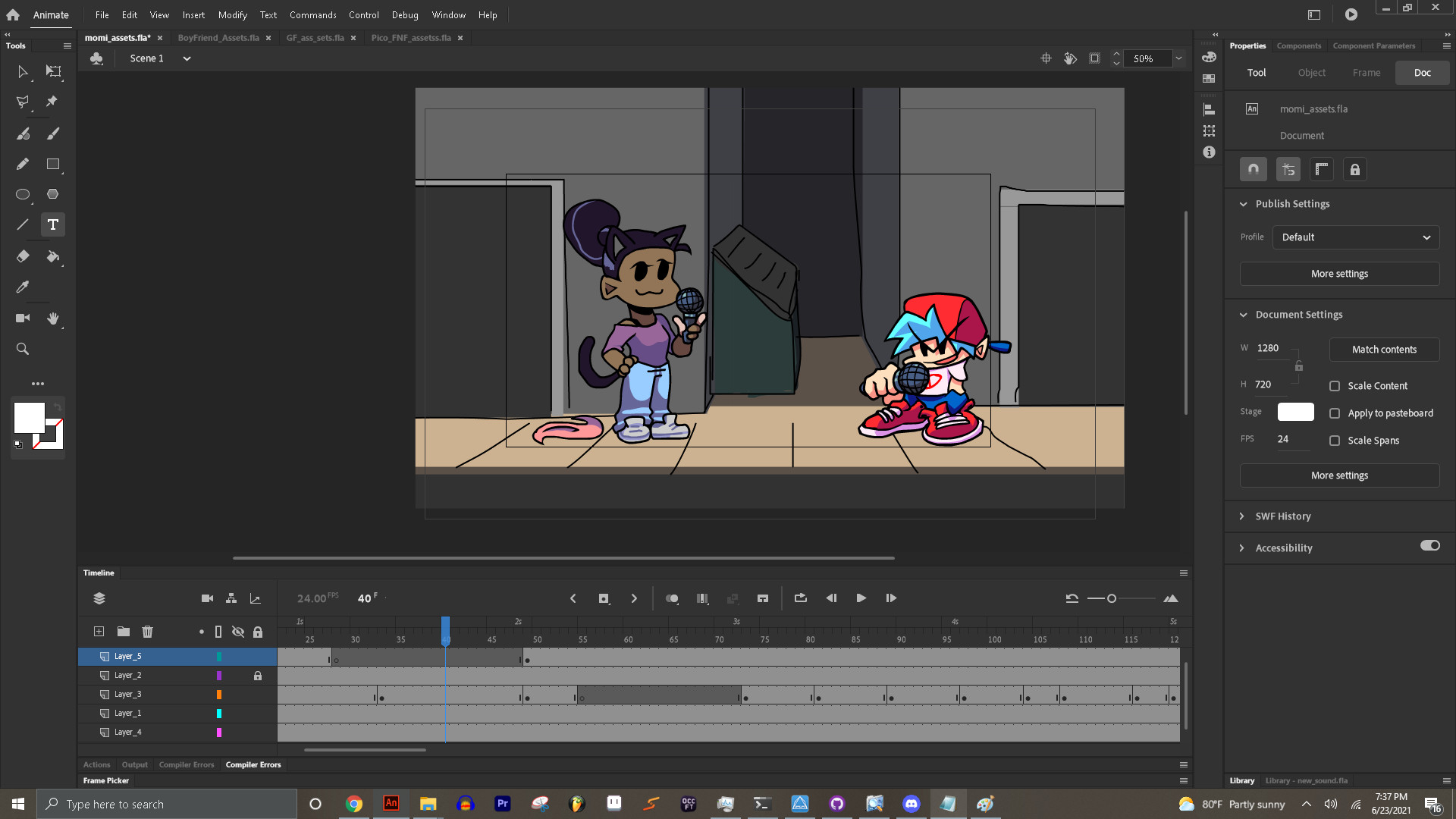 Momi Mod for Friday Night Funkin' | FNF Mods
