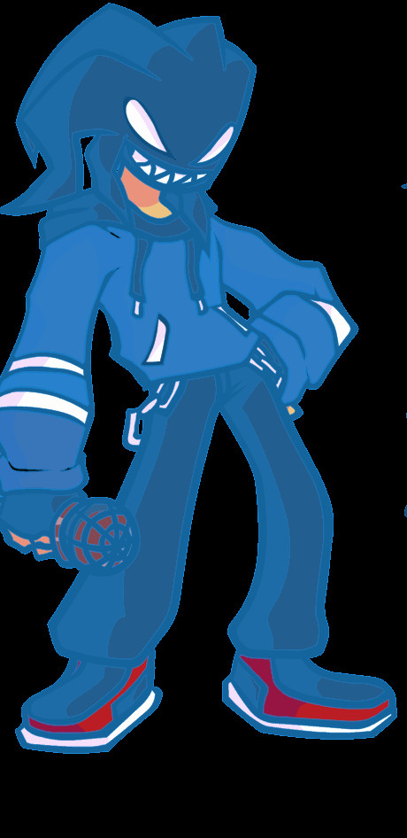 Blue Glowing Agoti [Friday Night Funkin'] [Mods]