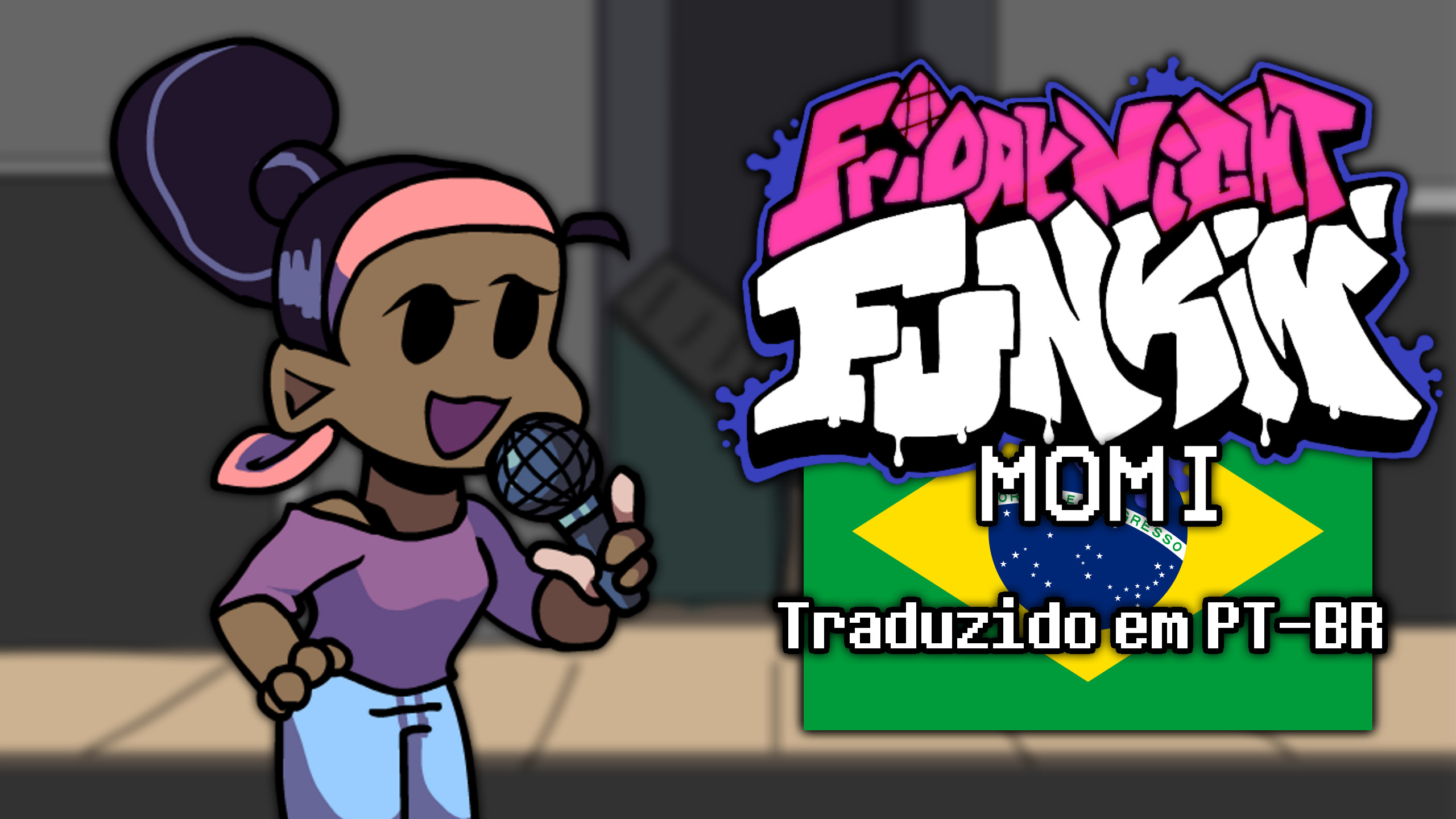 FNF | Momi Mod | Traduzido em PT-BR [Friday Night Funkin'] [Mods]