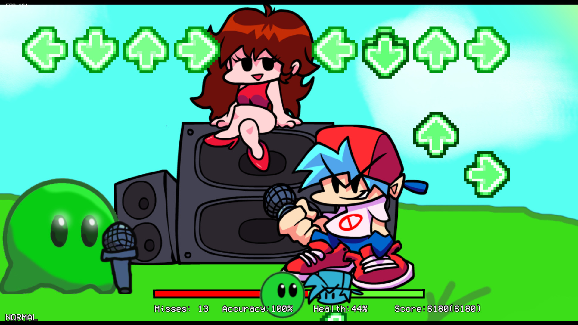 friday night funkin vs slime Mod for Friday Night Funkin' | FNF Mods