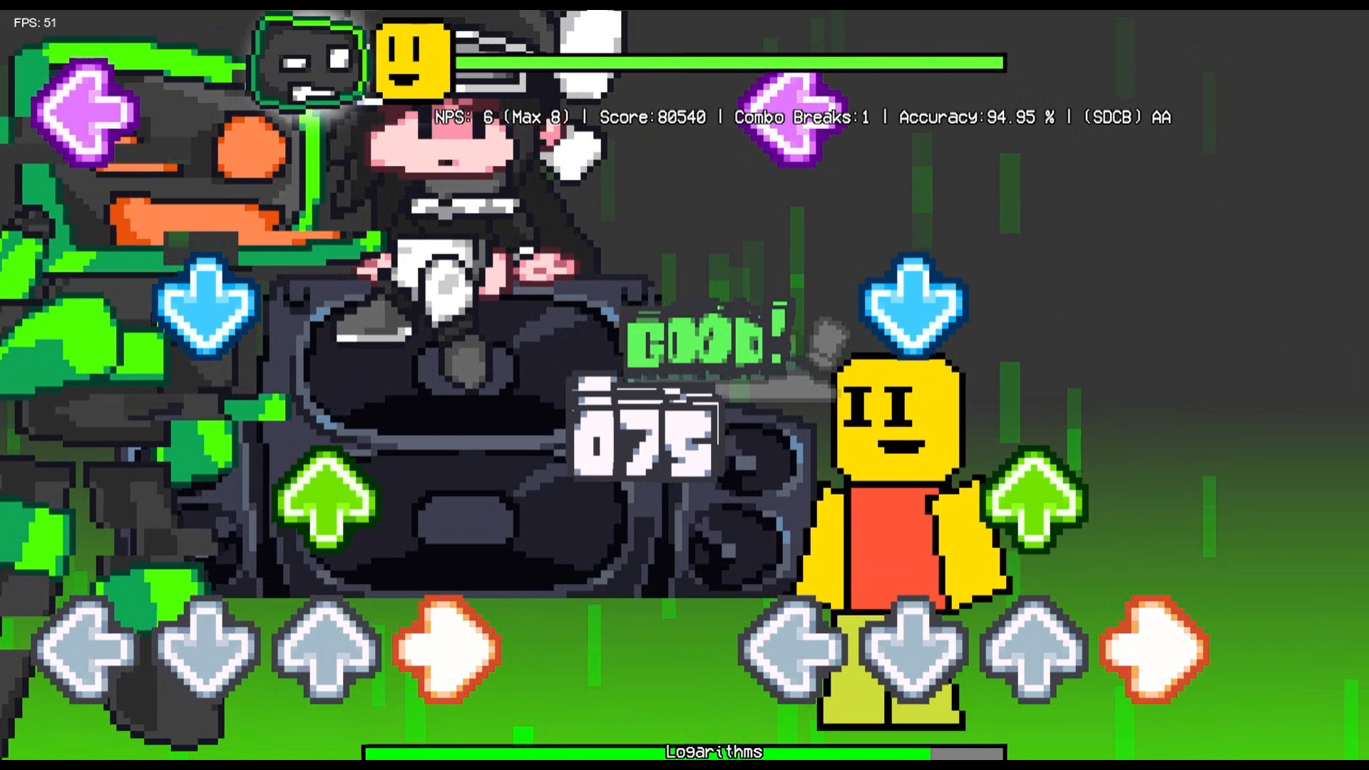 Pixel Noob Over Pixel Boyfriend (WITH DIALOGUES!) Mod for Friday Night ...