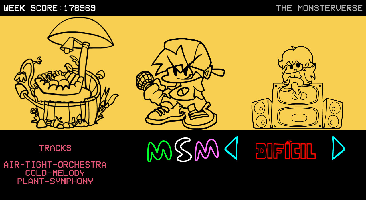 FNF | My Funkin Monsters Mod | Traduzido em PT-BR [Friday Night Funkin ...