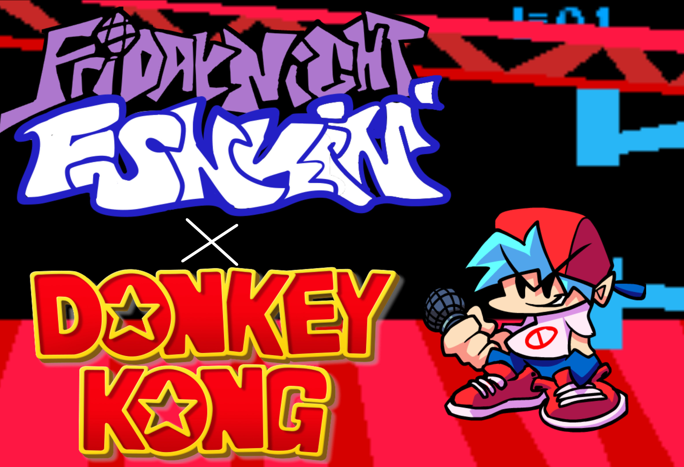 DK map for week 6 [Friday Night Funkin'] [Mods]