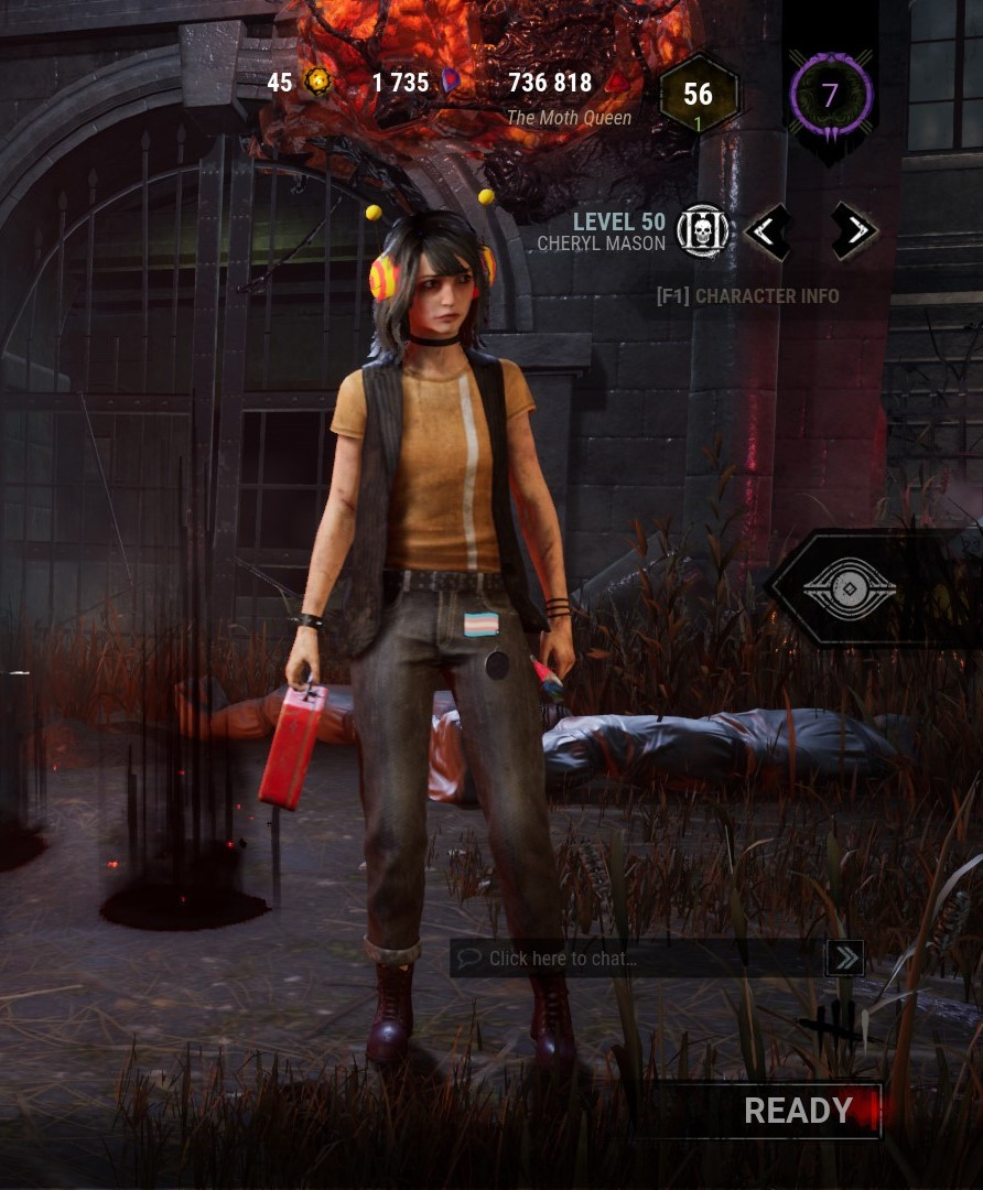 Princess Heart Cheryl Mod for Dead by Daylight | DBD Mods