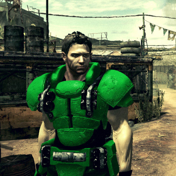 Doom Marine Styled Heavy Metal Mod for Resident Evil 5 | RE5 Mods