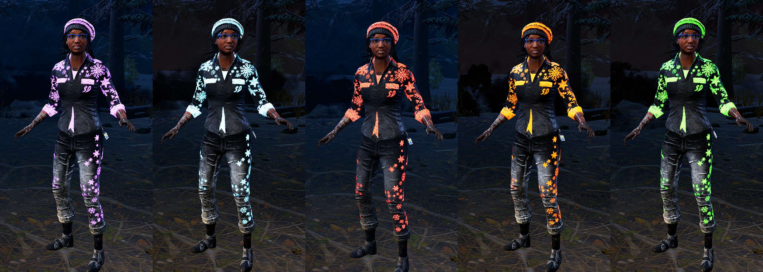 Claudette's Winter Recolour Pack Mod for Dead by Daylight | DBD Mods