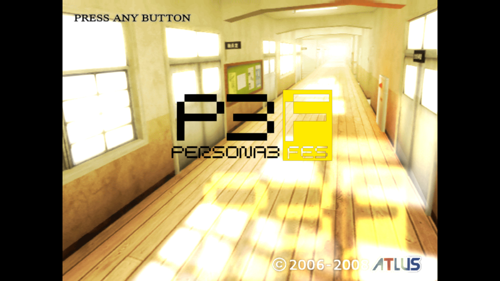 Persona 4 Title Screen Mod for Persona 3 FES | P3FES Mods