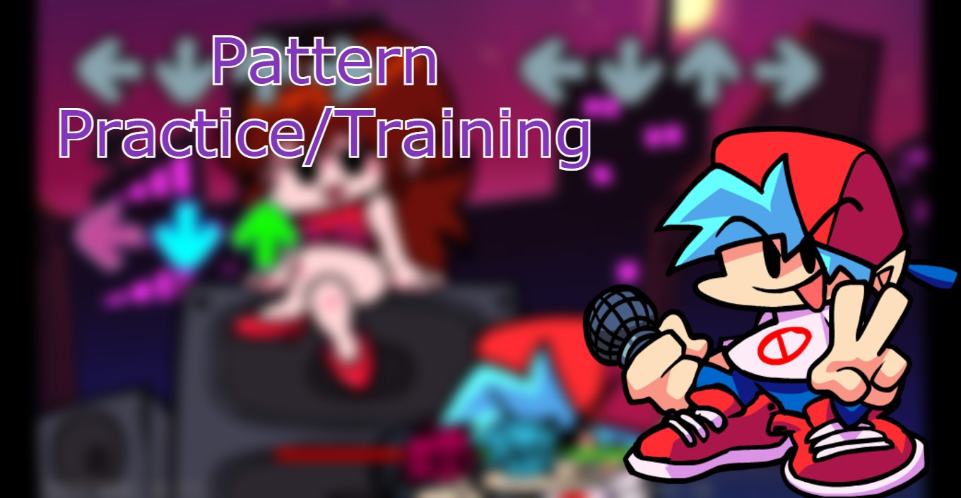 Pattern Practice/Training (Tutorial) Mod for Friday Night Funkin' | FNF ...