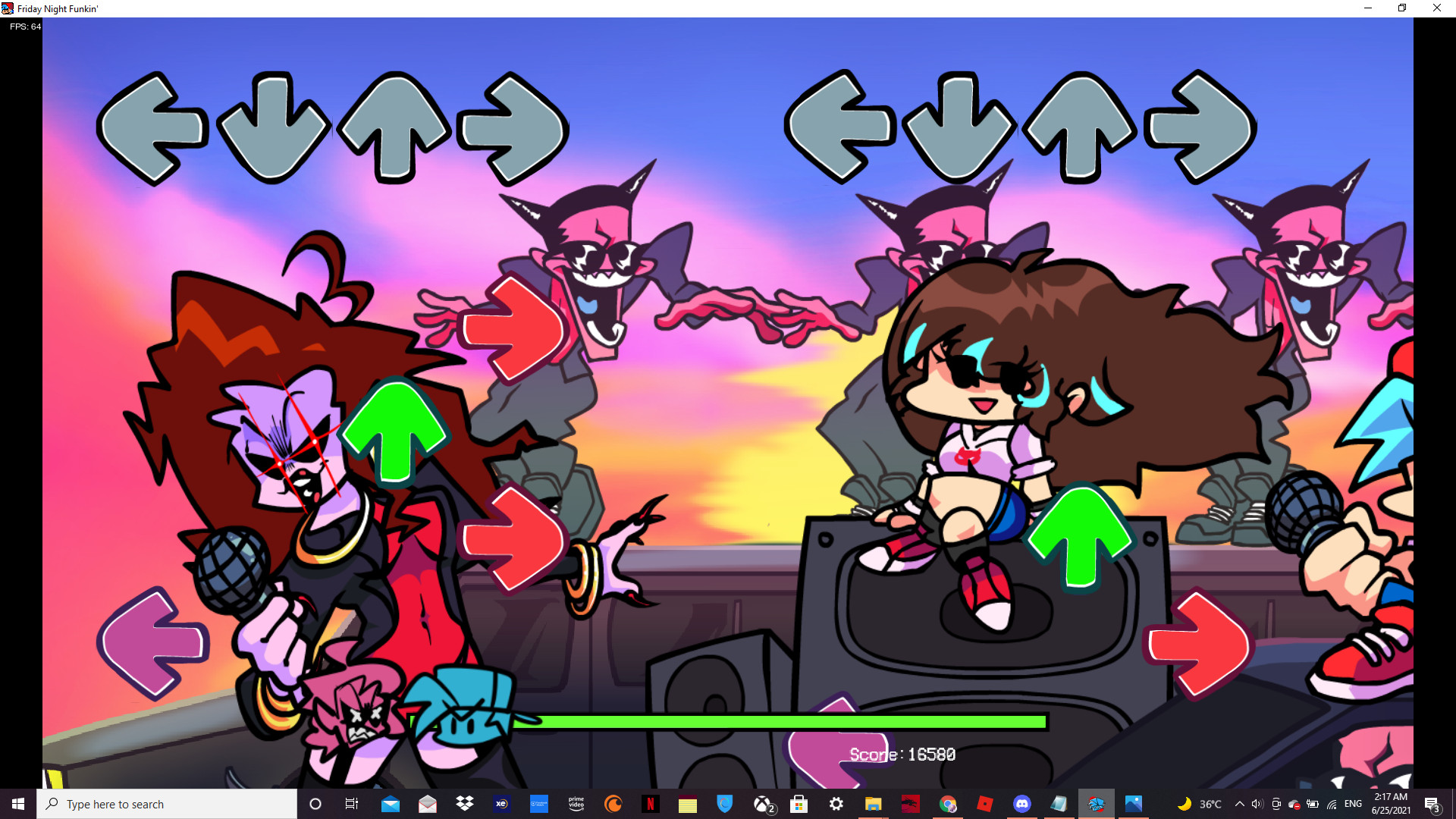 Daughter.XML Over girlfriend Mod for Friday Night Funkin' | FNF Mods