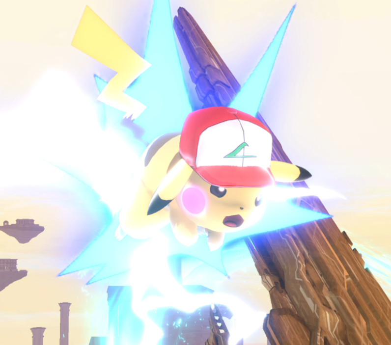 Ash-Hat Pikachu Mod for Super Smash Bros. Ultimate | SSBU Mods