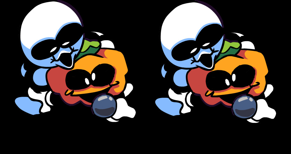 Beta Skid and Pump! Mod for Friday Night Funkin' | FNF Mods