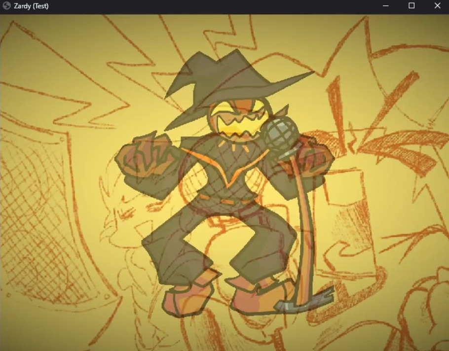 FNF - Zardy (Test) - VS. Zardy Mod for Friday Night Funkin' | FNF Mods