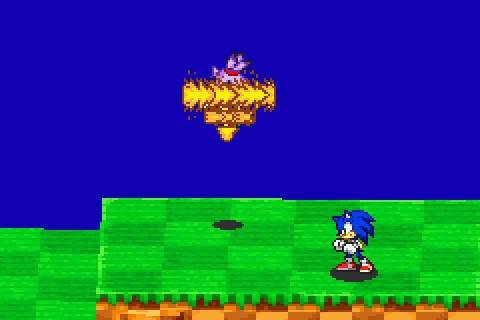 Blaze over Rouge Mod for Sonic Battle | SB Mods