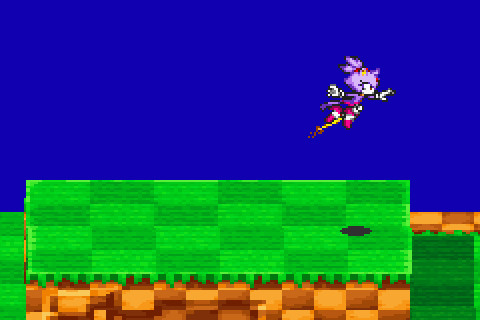 Blaze over Rouge Mod for Sonic Battle | SB Mods