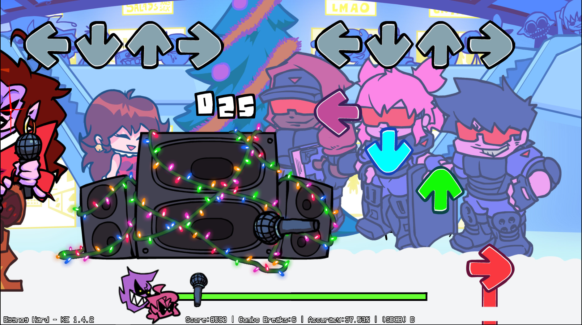 Microphone Over Boyfriend [Friday Night Funkin'] [Mods]