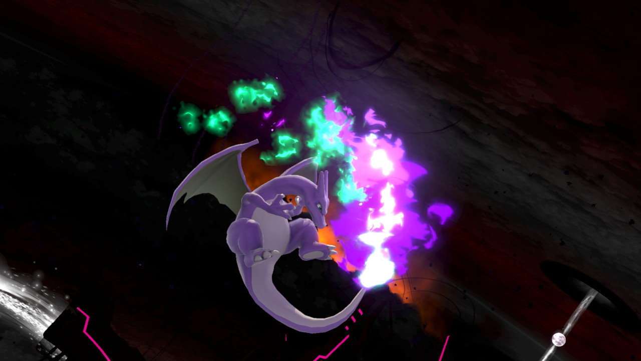Emerald and Purple Charizard Effects Mod for Super Smash Bros. Ultimate ...