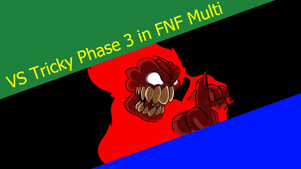 Tricky Phase 3 in FNF Multiplayer Mod for Friday Night Funkin' | FNF Mods