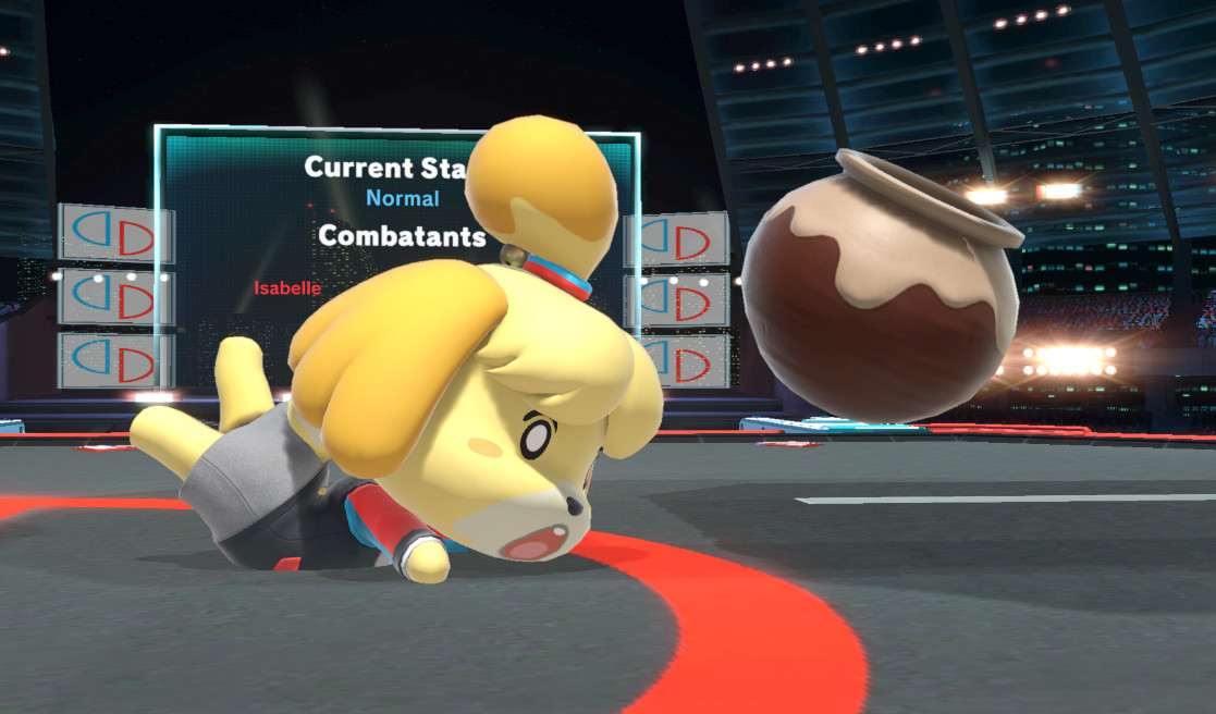 YUZU-colored Isabelle Mod for Super Smash Bros. Ultimate | SSBU Mods