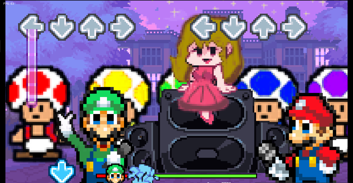 Super Mario In Fnf Friday Night Funkin39 Skin Mods