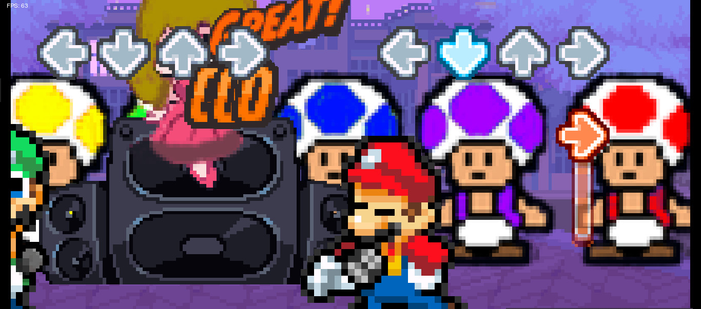 mario mod BETA Mod for Friday Night Funkin' | FNF Mods