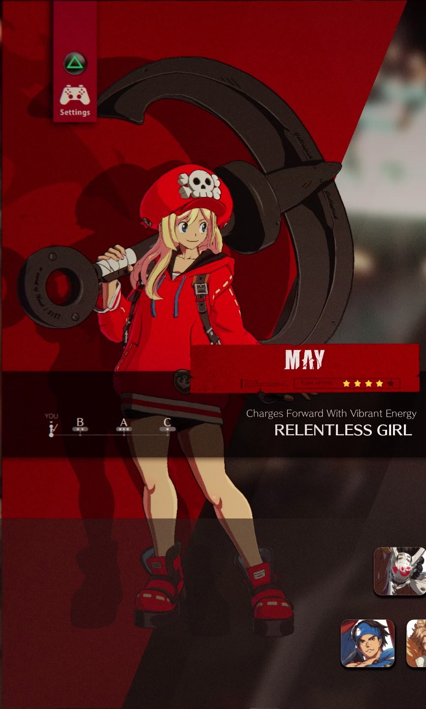 May | Legacy Red (Col 3) [GUILTY GEAR -STRIVE-] [Mods]