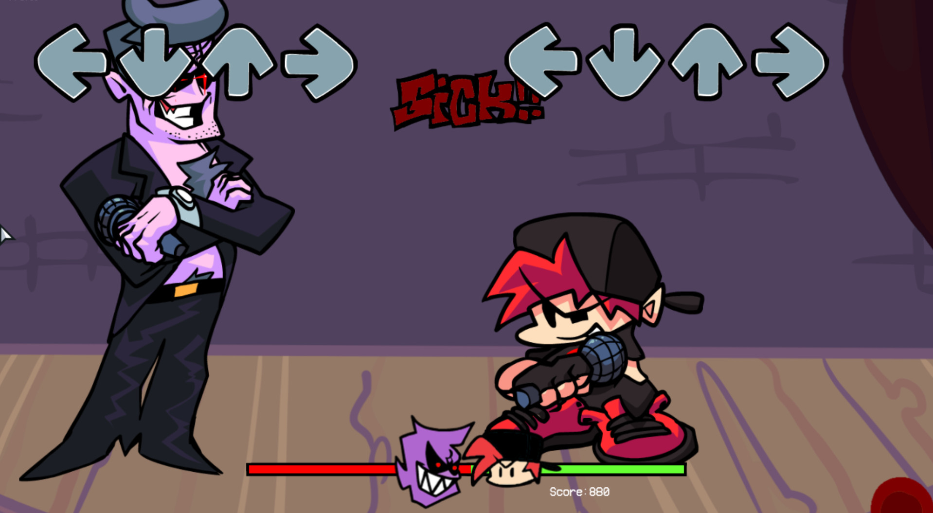 Red and Black REANIMATED Boyfriend Reskin! Mod for Friday Night Funkin ...
