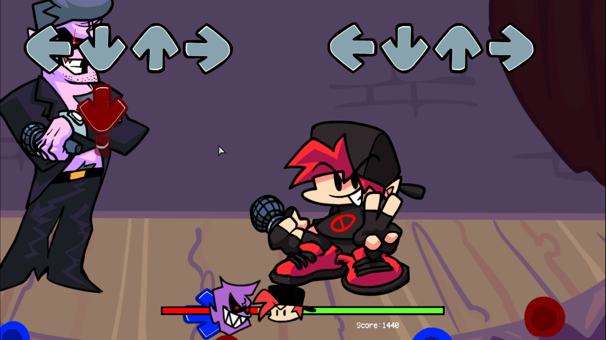 Red and Black REANIMATED Boyfriend Reskin! Mod for Friday Night Funkin ...