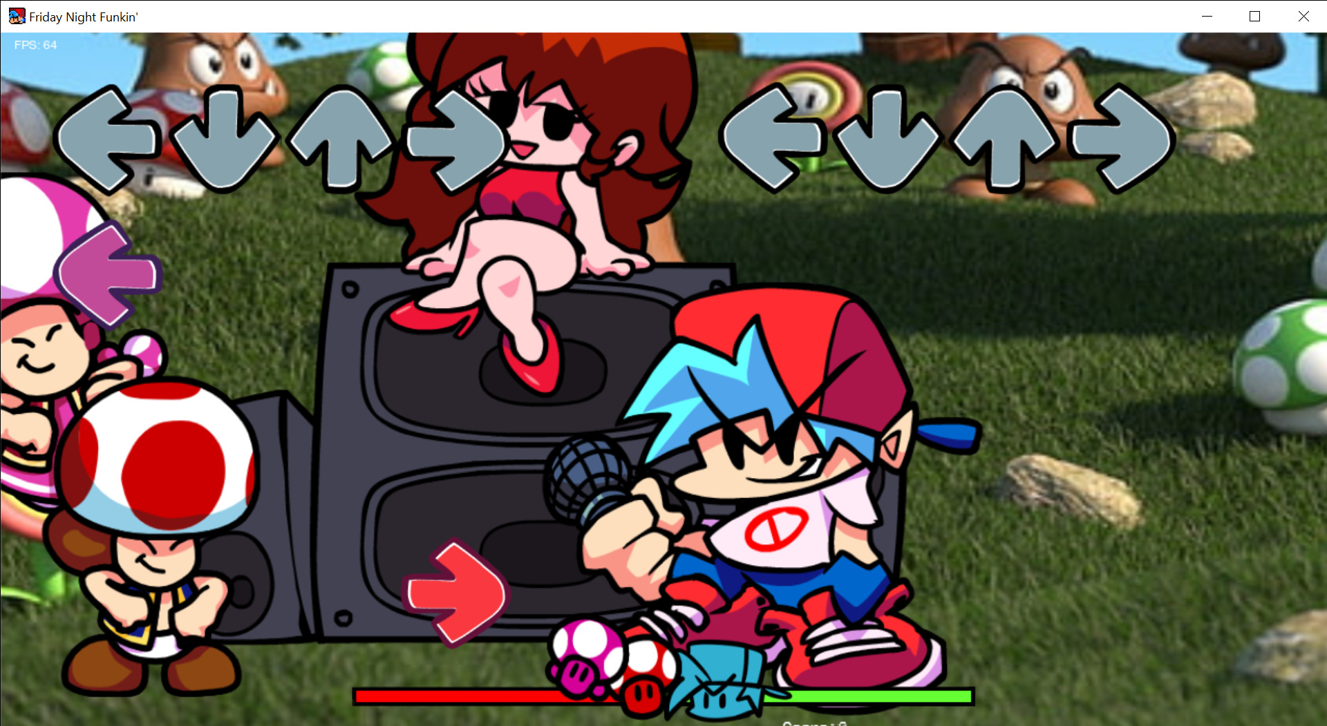 Toad 'n' Toadette - FNF "Mod" Mod for Friday Night Funkin' | FNF Mods