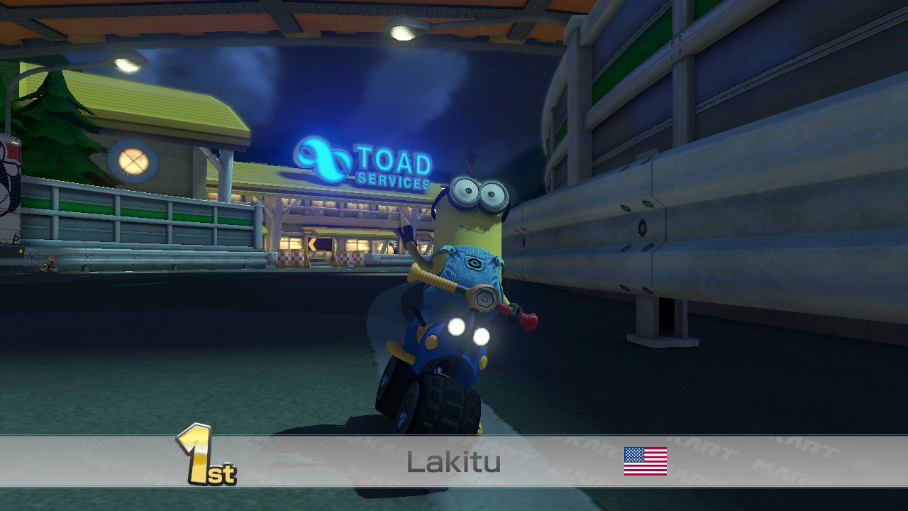 Minion over Lakitu Mod for Mario Kart 8 Deluxe | MK8D Mods