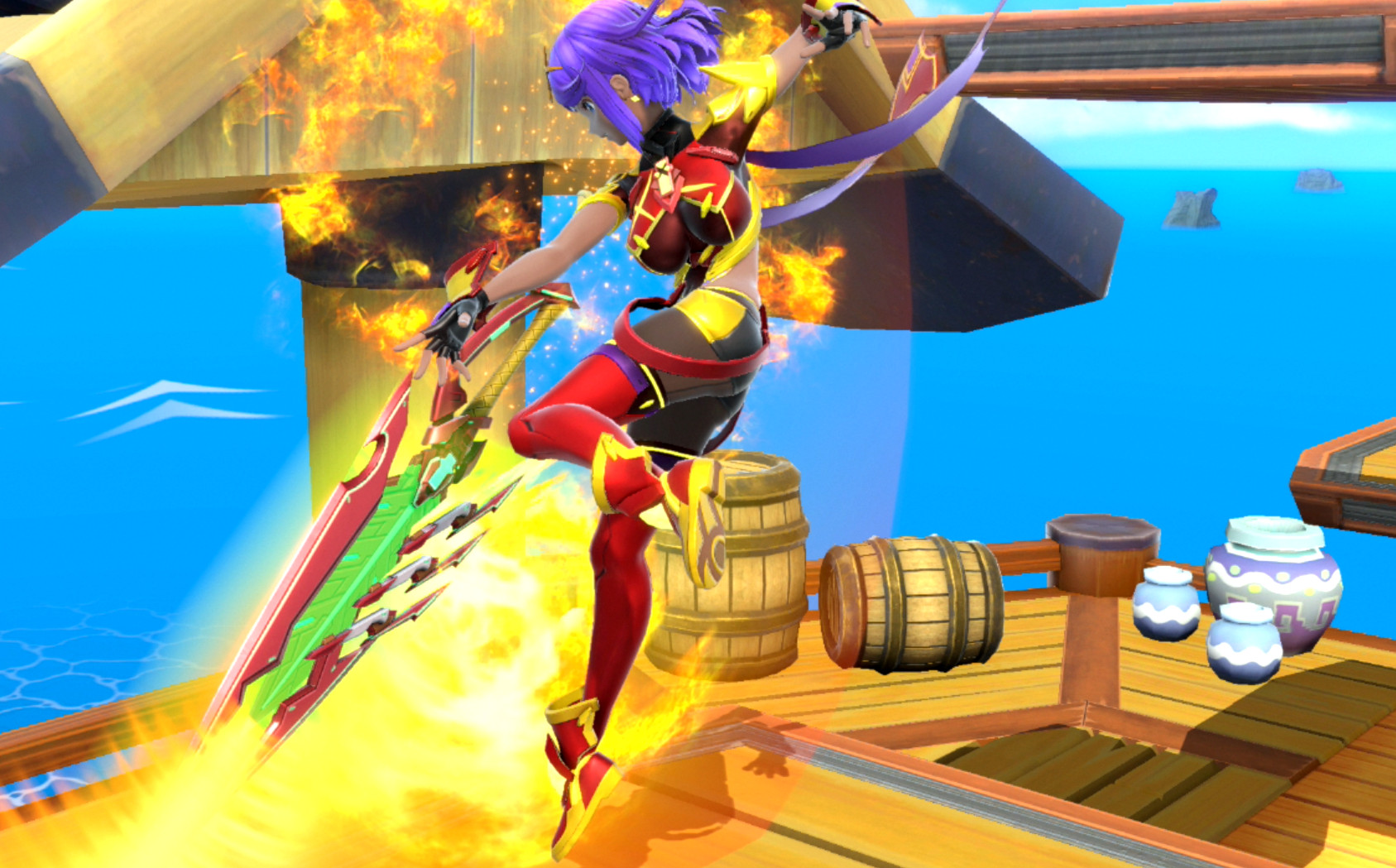 v2.0 Shantae & Risky Boots Pyra/Mythra Mod for Super Smash Bros ...