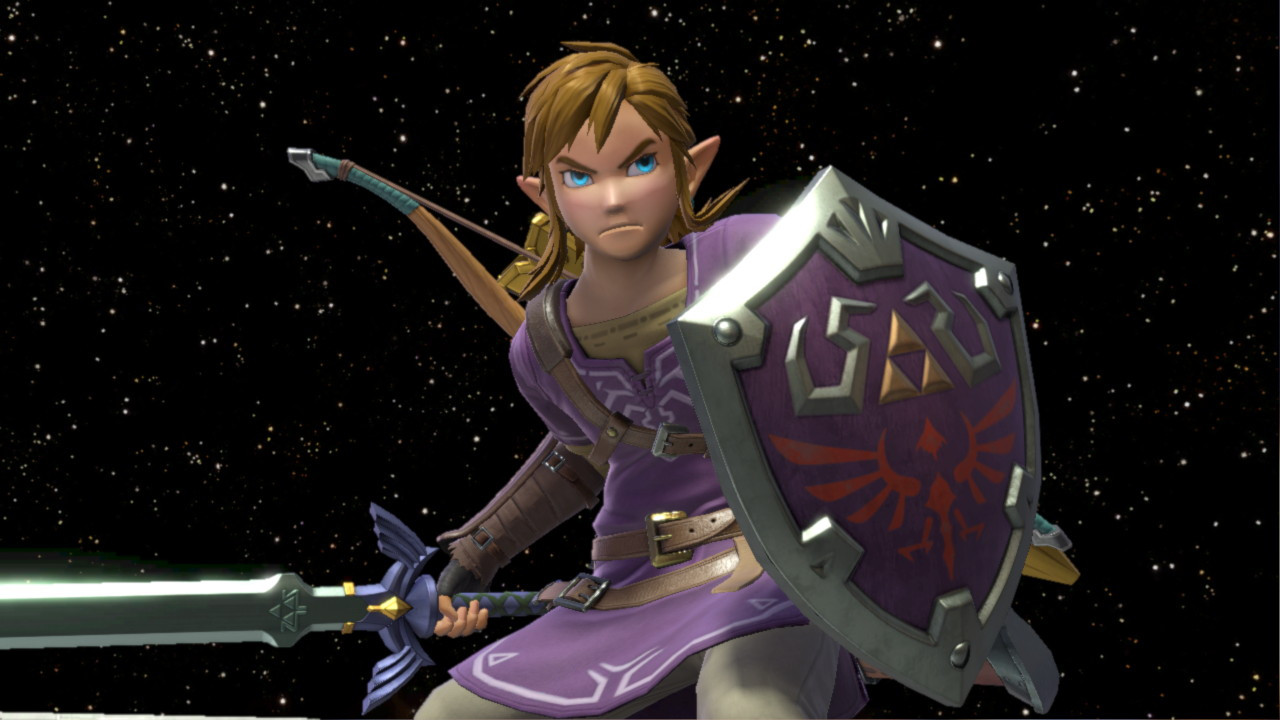 Purple Champion Tunic Mod for Super Smash Bros. Ultimate | SSBU Mods