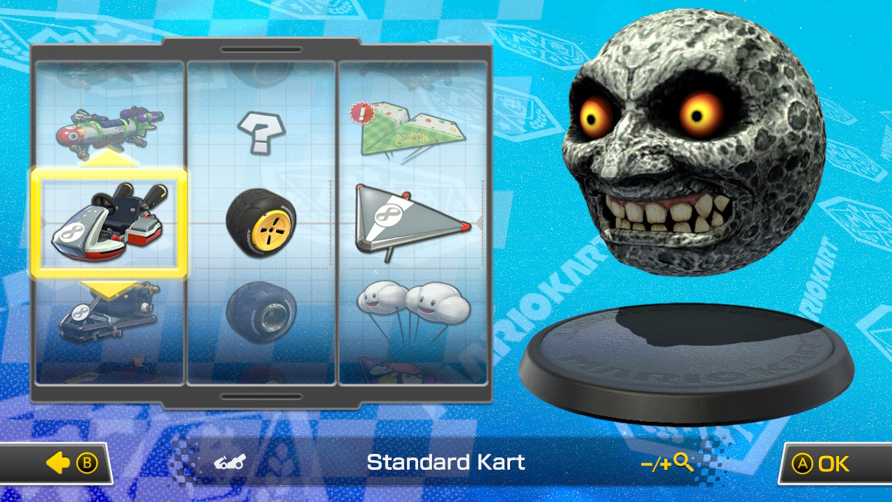 The Moon - Character Mod for King Boo Mod for Mario Kart 8 Deluxe ...