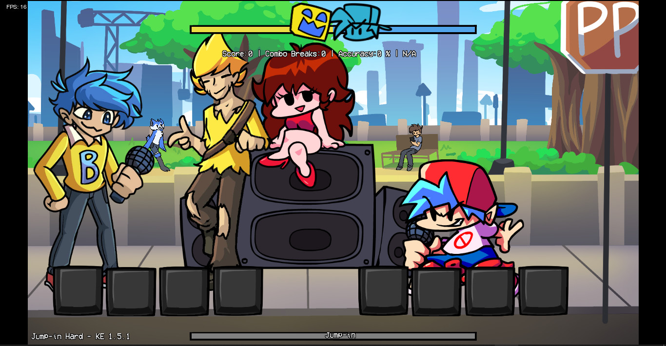 FNF ButtonArrows Mod for Friday Night Funkin' | FNF Mods