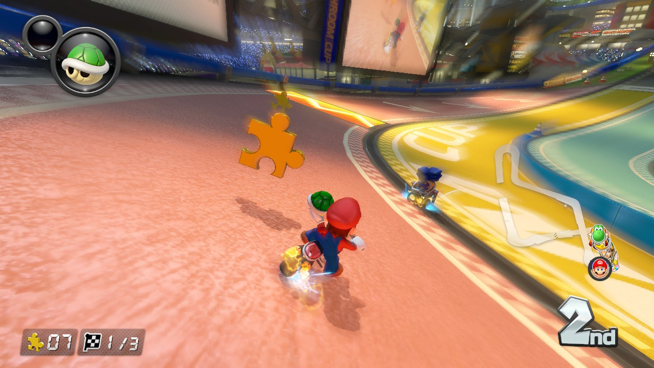 Jiggy over Coin Mod for Mario Kart 8 Deluxe | MK8D Mods