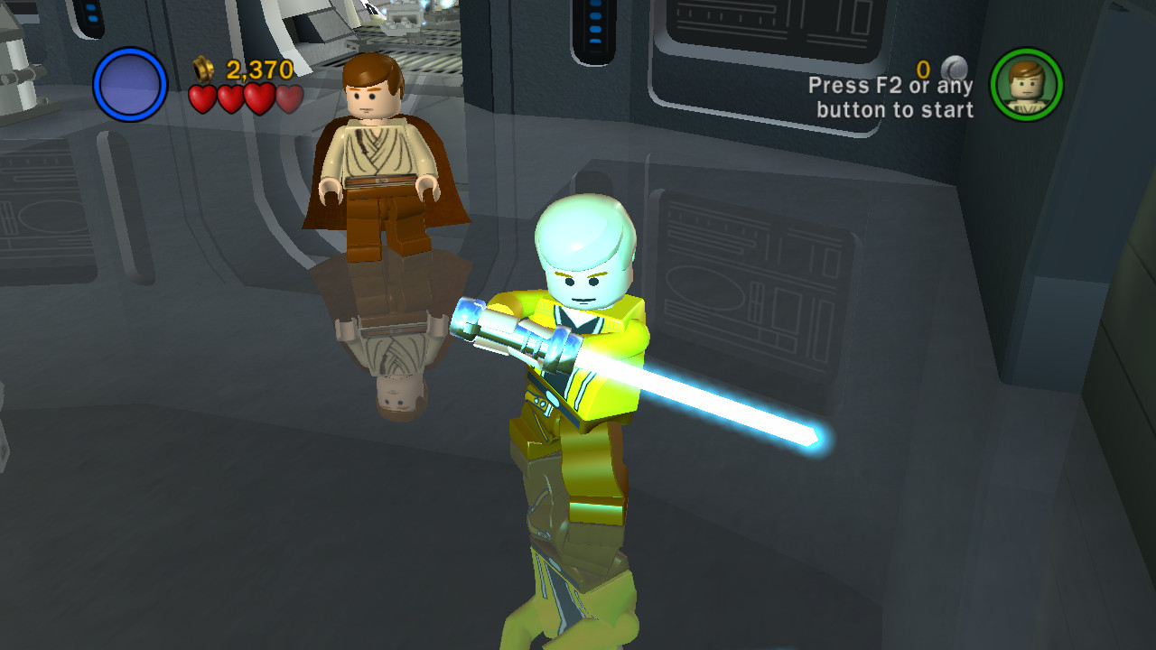 Ceremony Luke With a Lightsaber [LEGO Star Wars: The Complete Saga] [Mods]