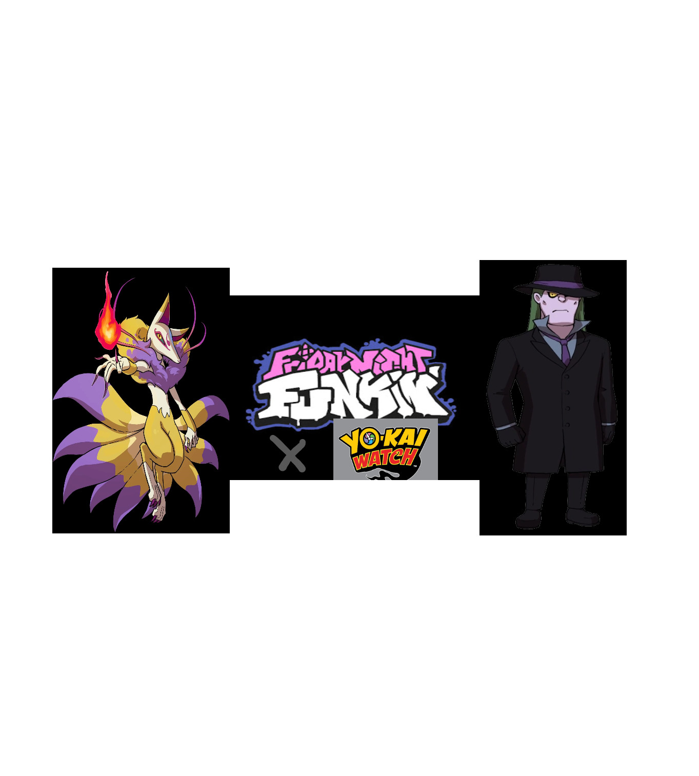 Friday Night Funkin X Yo-kai Watch DEMO Mod for Friday Night Funkin ...