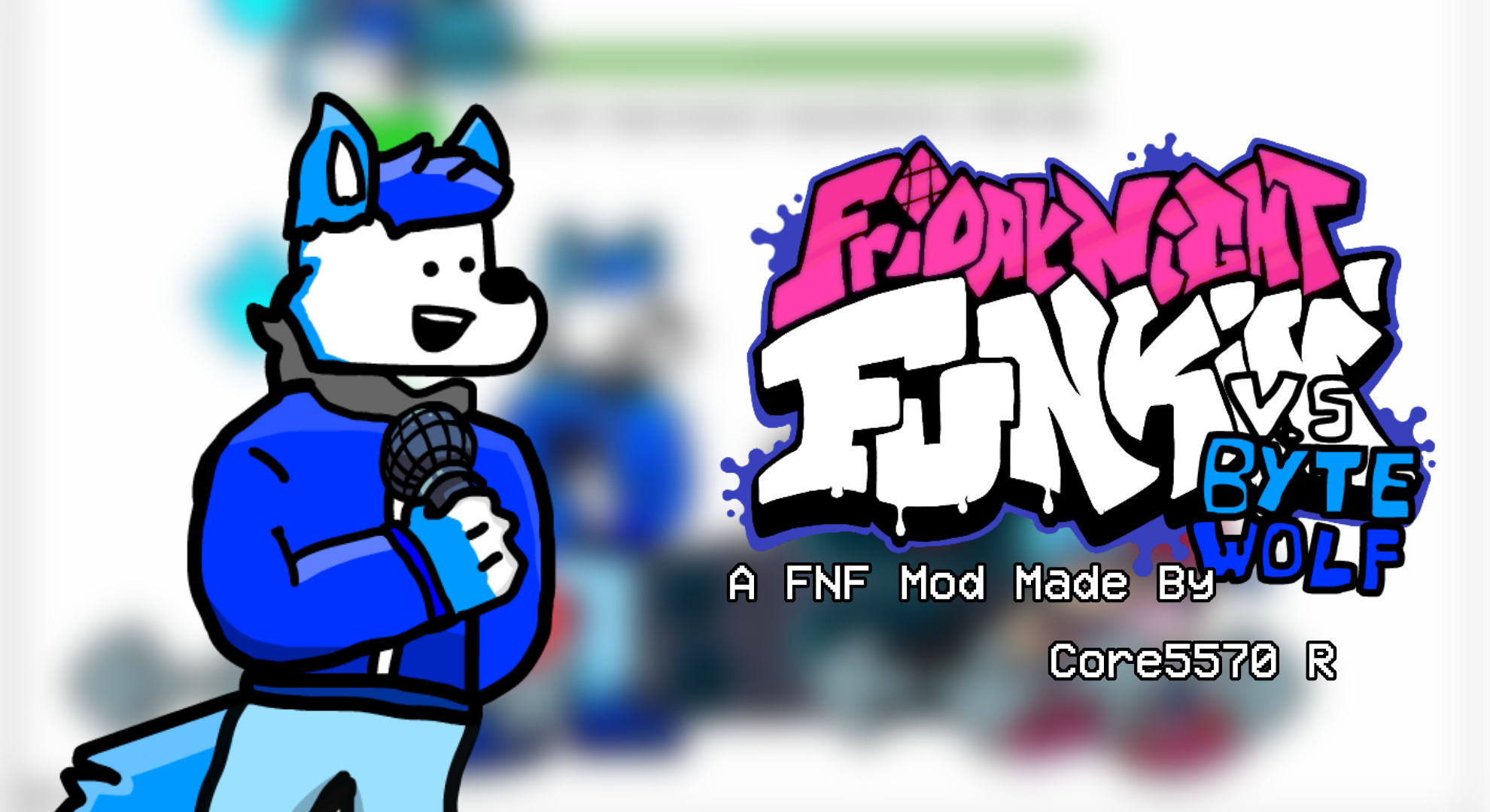 V.S ByteWolf (Full Release!) Mod for Friday Night Funkin' | FNF Mods